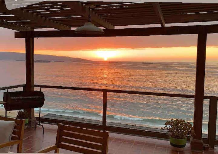 Depto. Con Maravillosa Vista Al Mar En Reñaca - Viña del Mar