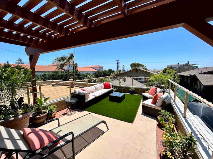 Spacious Castle-oceanview Rooftop Oasis-near Beach - Carlsbad, CA