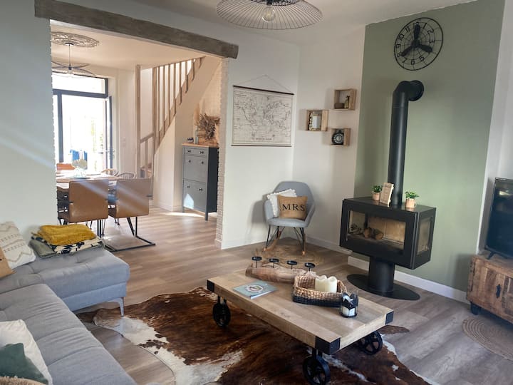 Maison De Ville Avec Extérieur - Plage de Wimereux, France