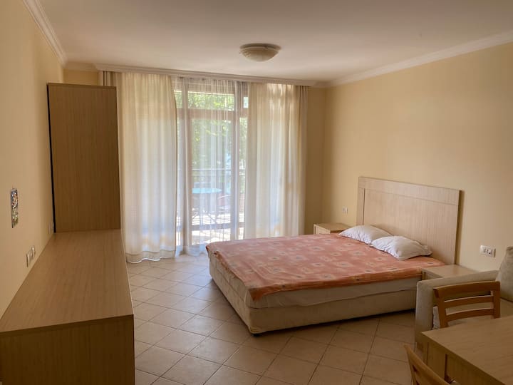 Прекрасная студия в лучшем комплексе возле моря - Dyuni