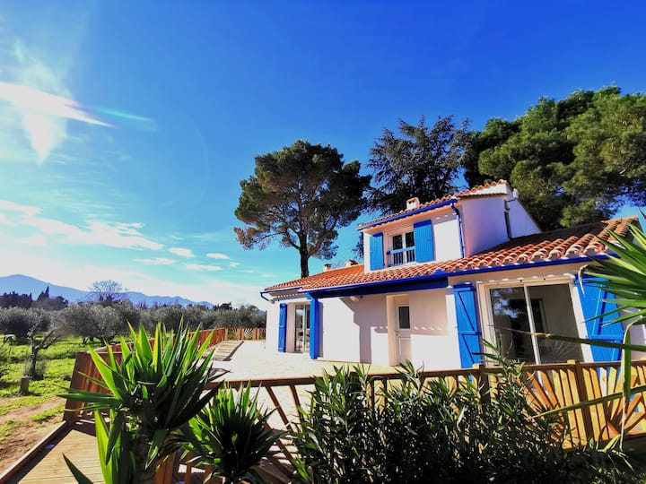 120 M² Huis ∙ 4 Slaapkamers ∙ 8 Gasten - Argelès-sur-Mer