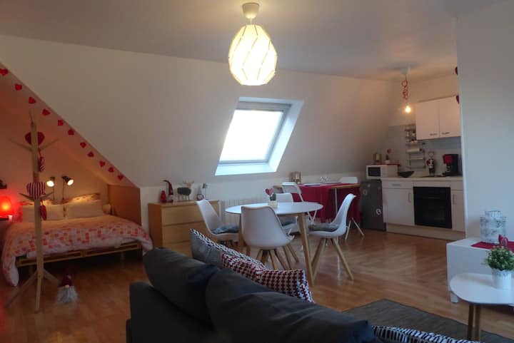 Studio Cosy Les Manoirs - Proche Gare Et Centre - Alsazia