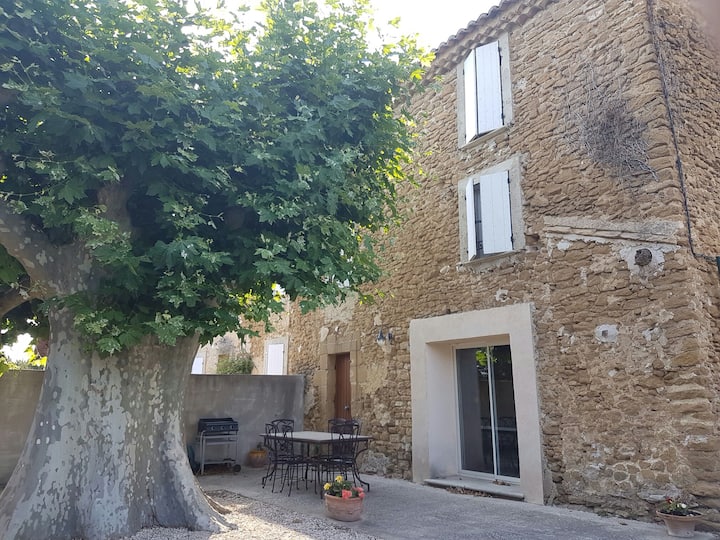 Gîte De Lea Le Platane Avec Piscine - Beaumes-de-Venise