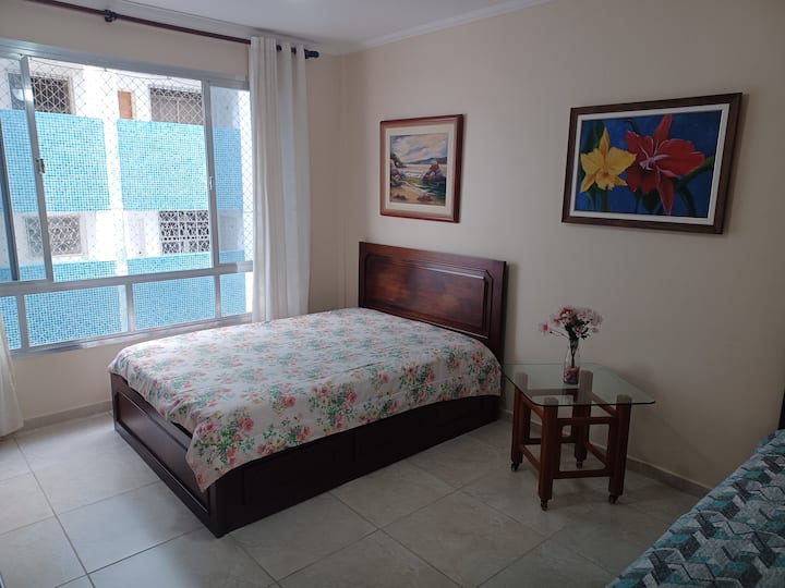 Kitnet Aconchegante Na Avenida Da Praia! - Santos, Brasil