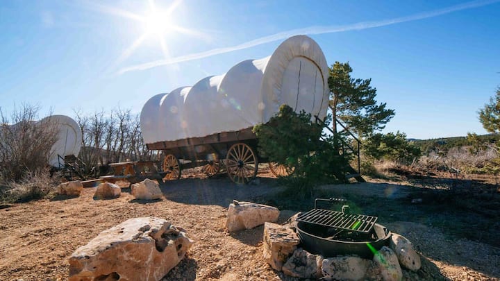 Wagon Glamping In Zion Free Resort Amenities - Zion National Park