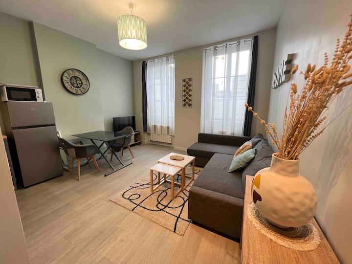Le 117 : Cosy Home 6 Pers Garage Privé - Orleans