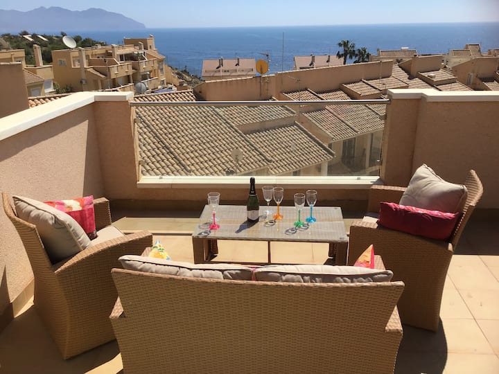 Casa Feliz - 3 Bedroomed House 130m From The Beach - Puerto de Mazarrón