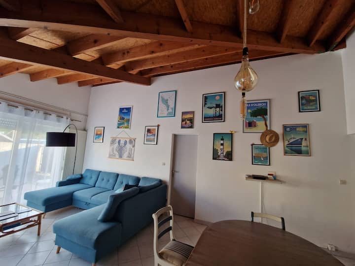 A 300 M De La Plage Et Du Marché Maison 5 Chambres - Saint-Denis-d'Oléron