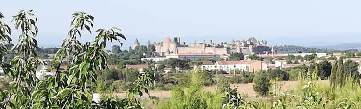 Face à La Cité De Carcassonne Villa Bela Vista - Carcassonne