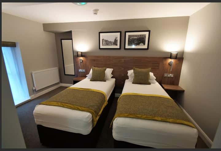 Carmarthen Town Centre Twin Room With En-suite - Carmarthen