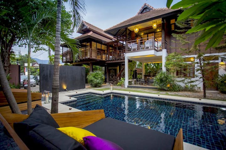 5 Bedroom Luxury Pool Villa - City Centre Ng - Chiang Mai