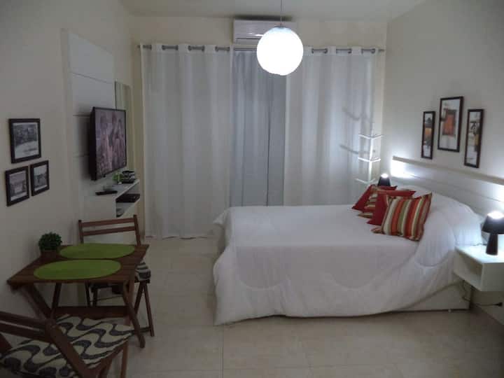 1 Quadra Praia-varanda-wifi 250 Megas (Bm 12) - Rio de Janeiro