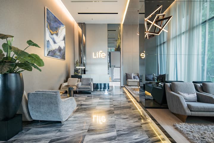 20% Discount Tropical Style 2 Br Apartment Bangkok City Wifi - Bangkok