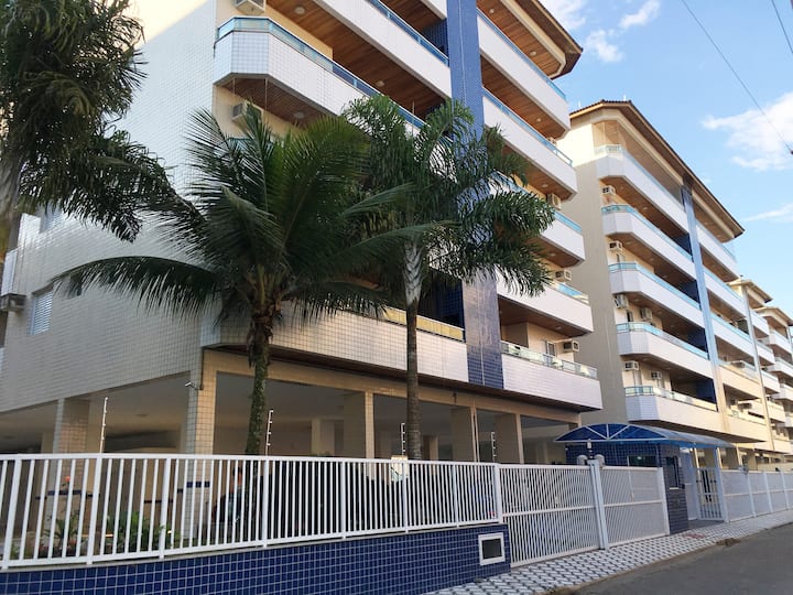 Apto.c/varanda Gourmet,wifi,ar, Ubatuba-pg 100m Pr - Ubatuba