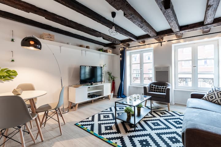 (1) Cozy Apartment - Strasbourg City Center - Schiltigheim