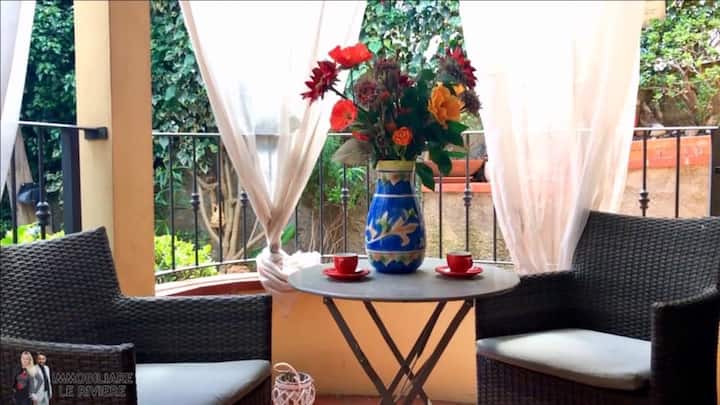 Bell'appartamento In Villa Al Mare Piano Terreno - Laigueglia