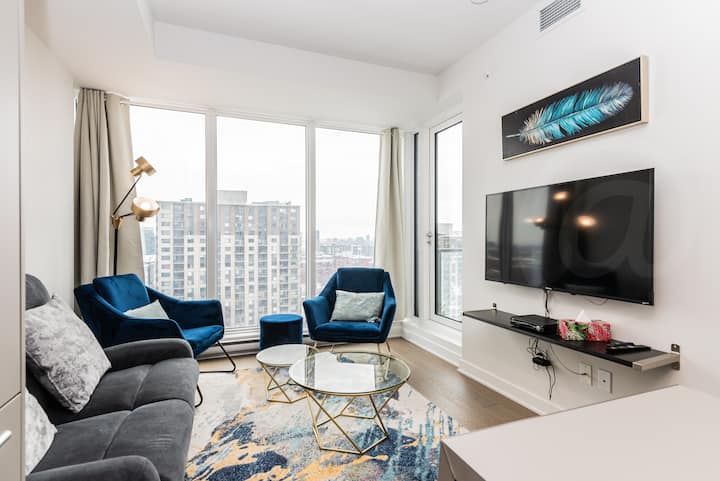 Dtown New Joli Condo -Monthly Rental - Montreal