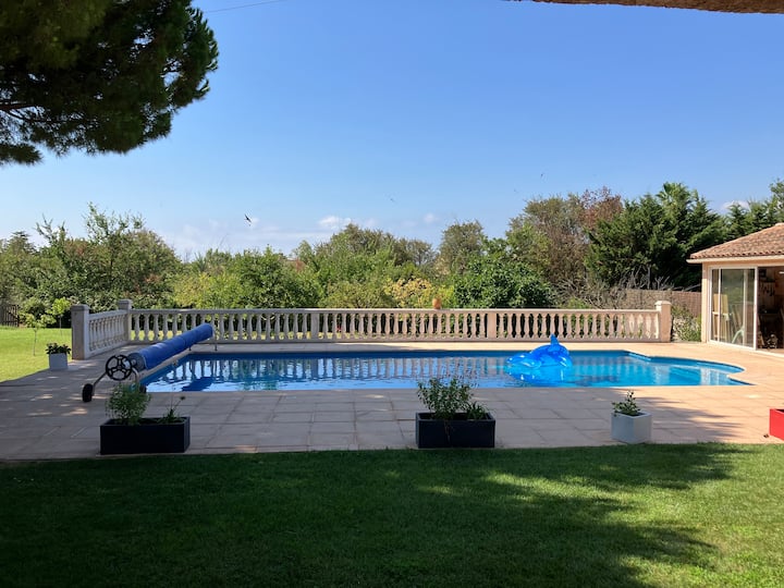 Magnifique Villa Avec Piscine - Marseillan