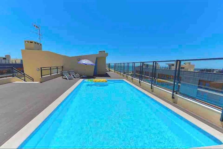 Die Sonne Luxury Apartment 5min/sea&rest&bars - 法羅
