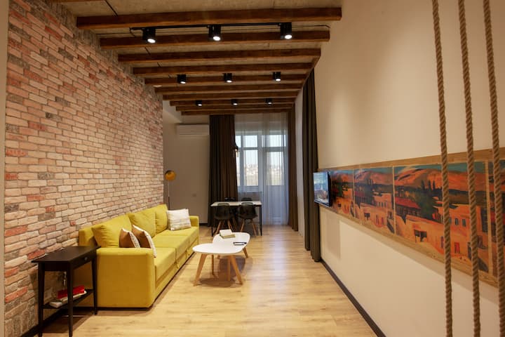 Deluxe 1-bdr With Terrace At Ris Dalma Collection - Yerevan