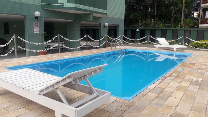 Apto No Itaguá Claro Arejado Silencioso C/piscina - Ubatuba