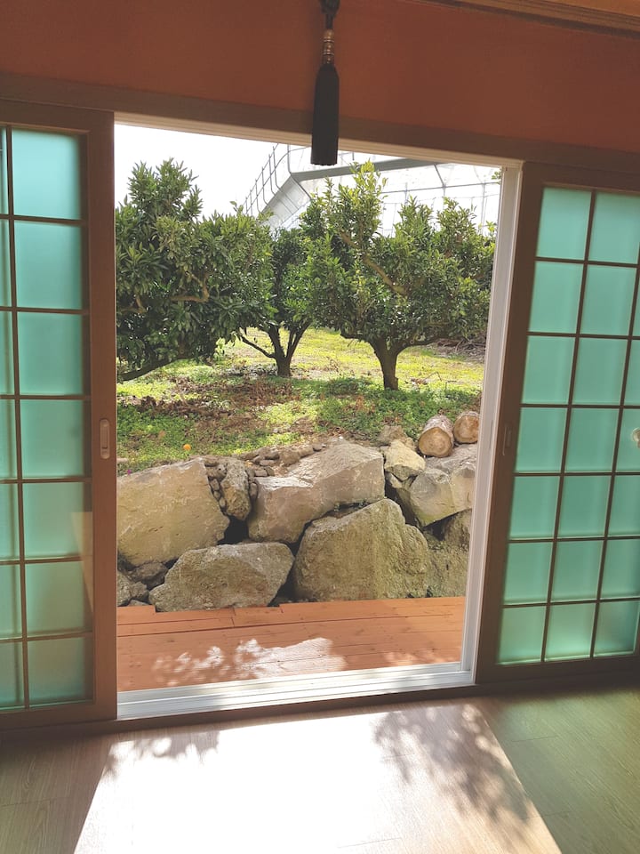 <애월>별하나 넓은 독채 제주의 멋진 추억 / 무료 귤체험 / 바베큐/ 편안한 공간 - Jeju