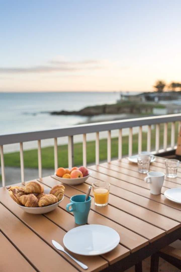 Vue Mer & Plage Au Pied 4 Chambres Idéal Famille - Saint-Pierre-Quiberon