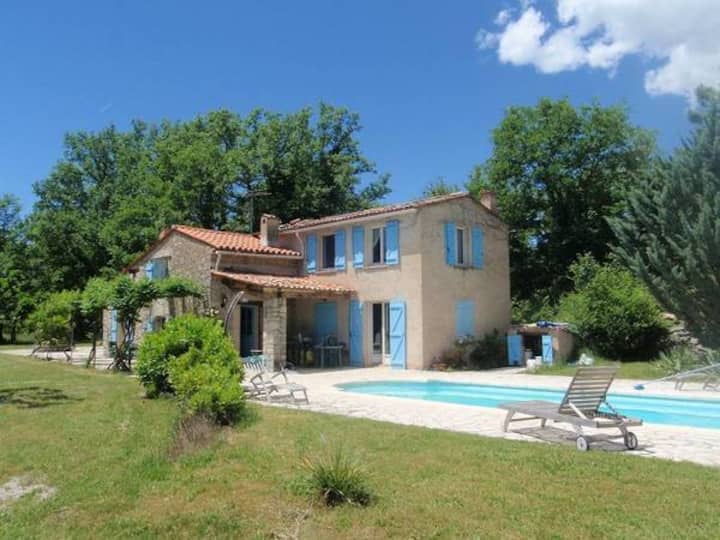 Maison Climatisée, Piscine Chauffée, Proche Du Lac - Montauroux