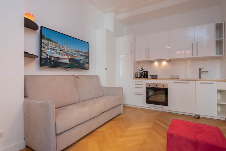 "Le Berlioz" Par Enjoynice: Central, Clim,terrasse - Nice