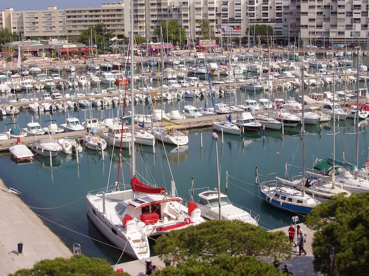 Carnon Plage, 2 Pièces Vue Panoramique Sur Le Port - Mauguio