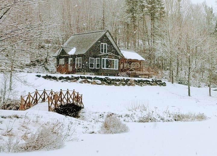 Le Rustique Avec Lac Privé/bord De Lac - Quebec