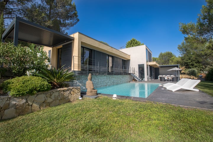 Villa Modern Au Calme De La Cote D'azur - Biot