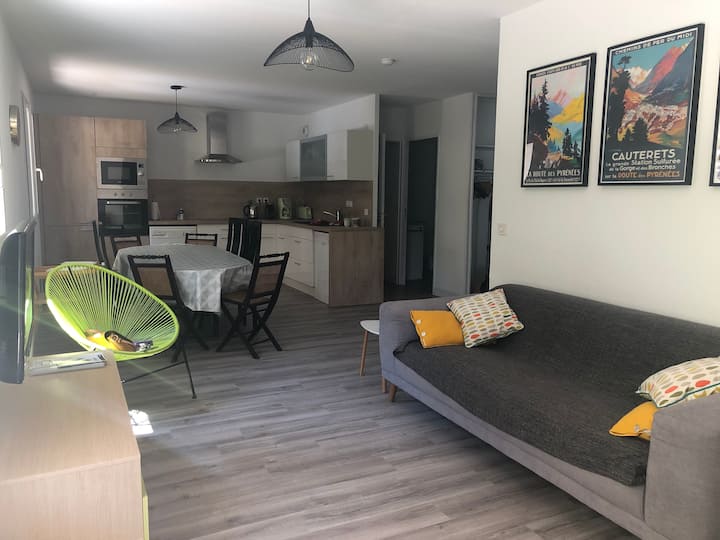 Appartement Avec Jardin Et Magnifique Vue - Cauterets