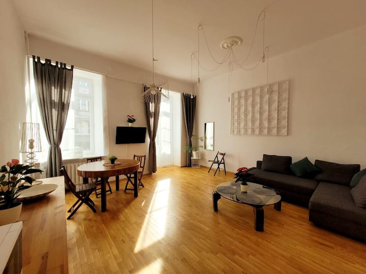Duży Dwupokojowy Apartament W Centrum Warszawy - Varsovie