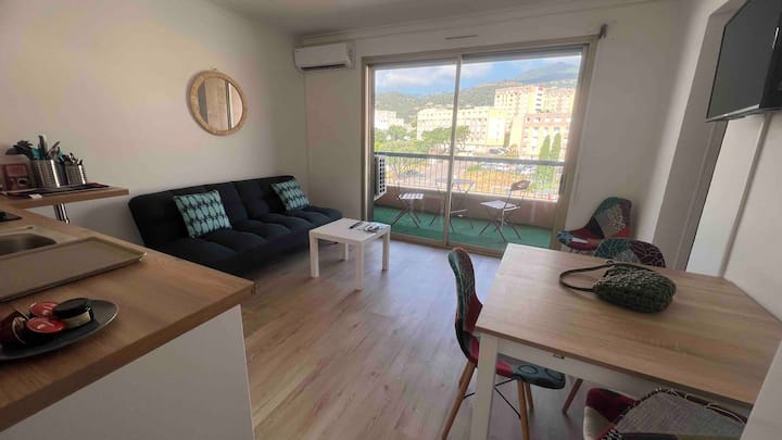 Charmant T2 Entièrement Rénové - Bastia