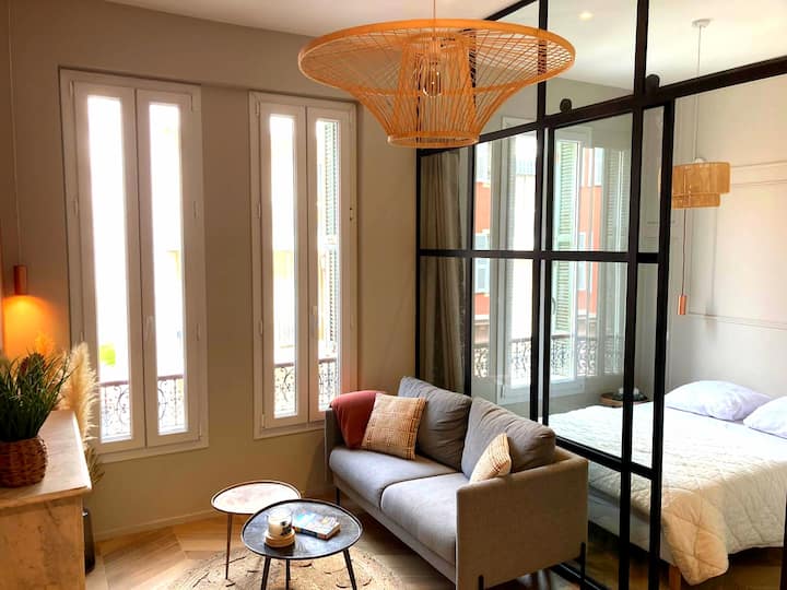 Superbe Appartement 1 Chambre + Petite Mezzanine - Nice