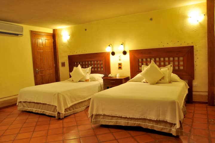 Habitacion Privada 2 Camas - Querétaro