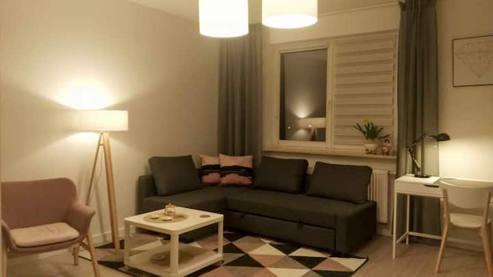 New Cozy Apartment Near The Center, Mokotów - Warsaw