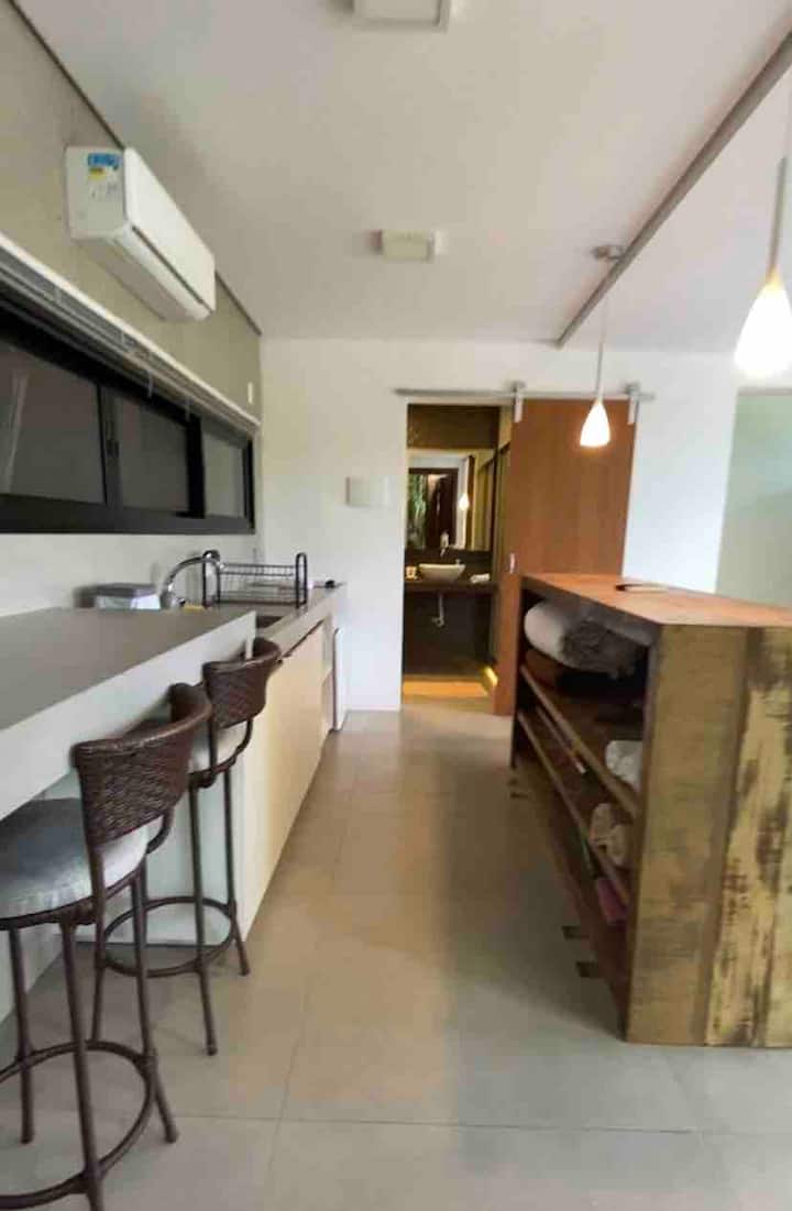 Bonsai - Loft Térreo Perto Da Praia Com Hidro - Garopaba