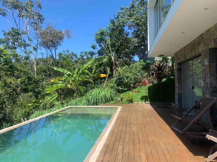 Moderna Jungle Villa E Piscina - Itacaré