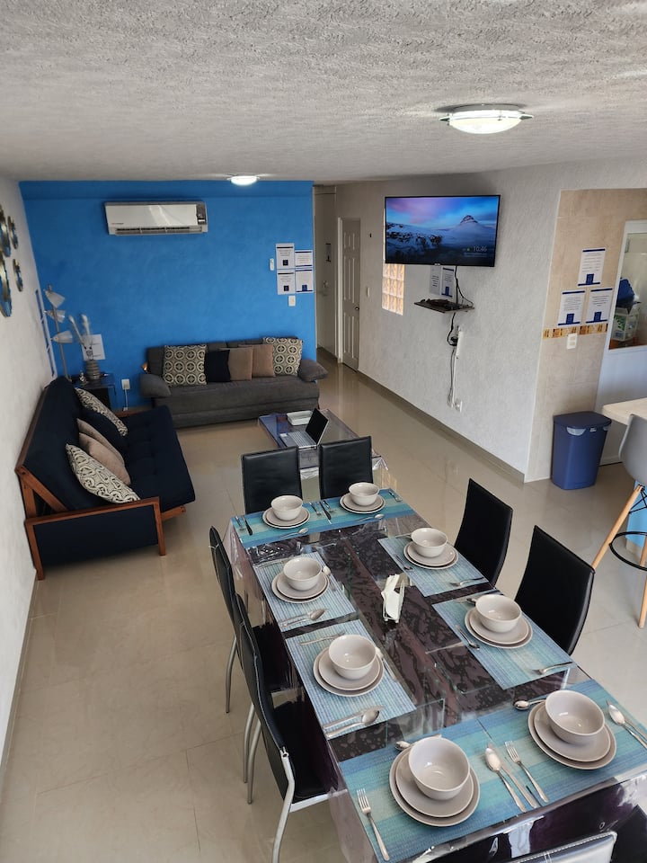 Casa Diamante, Wifi, A/c, Cocina, 2 Hab. Alberca - Acapulco