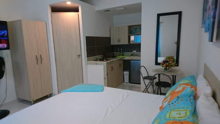 Apartaestudio Privado Cerca A San Antonio - Cali