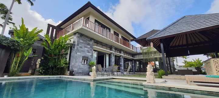 3 Br Villa W/ Private Pool & Bbq @Uluwatu Near Gwk - Bali