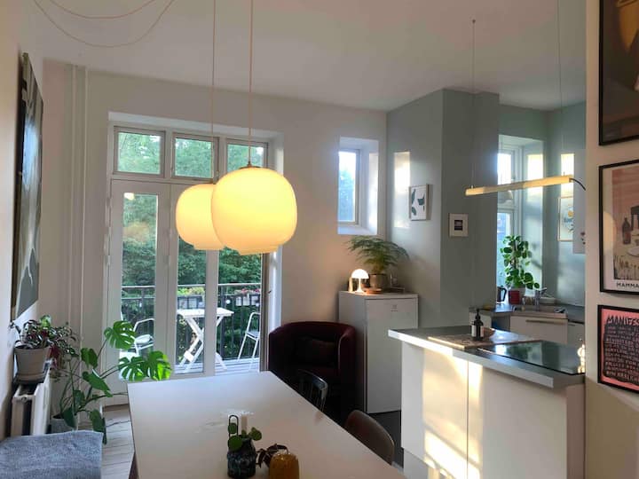 Bright Flat In Amazing Street - Copenhaguen
