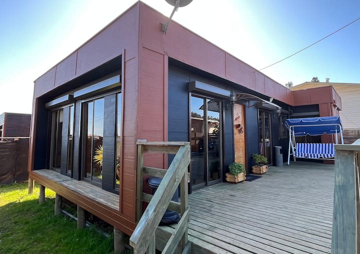 Pichilemu, Playa Hermosa (Av. Comercio) - Pichilemu