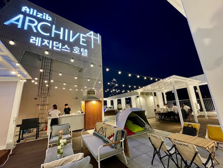 아카이브4h호텔 -프리미어 더블,신축,부산서면인근(2인전용) - 釜山