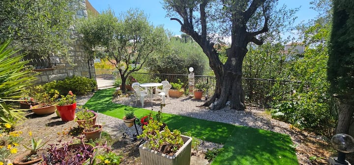 Appartement Privatif, Clim, Jardin Coeur De Cimiez - Niza