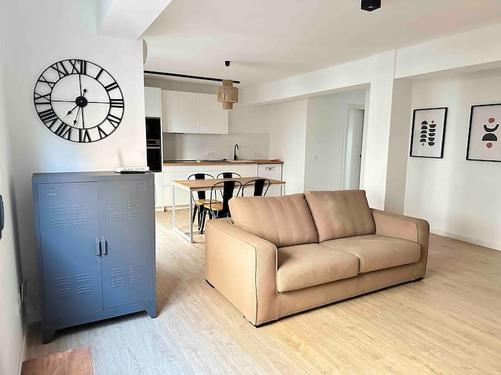 04 Turia Flats * Nomad & Family Bright 3bd+wifi - Valencia