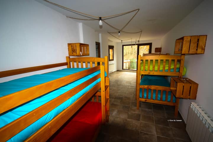 Habitación Con Baño Privado Albergue Valle Do Seo - Balboa