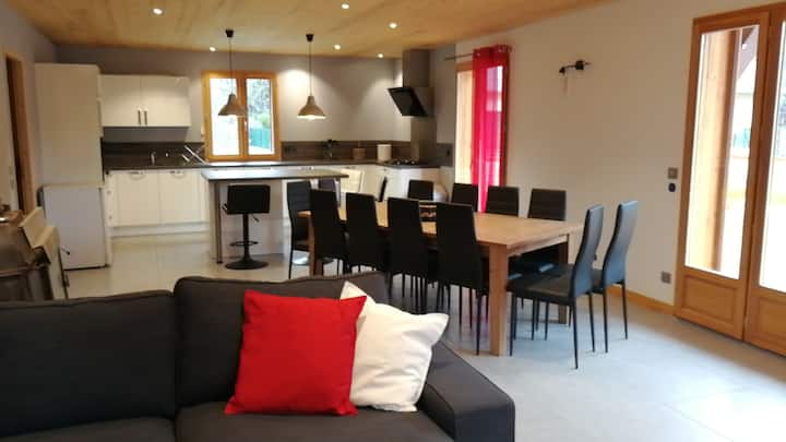 Allemont Maison Neuve 230 M² + Garage 13 Personnes - Villard-Reculas